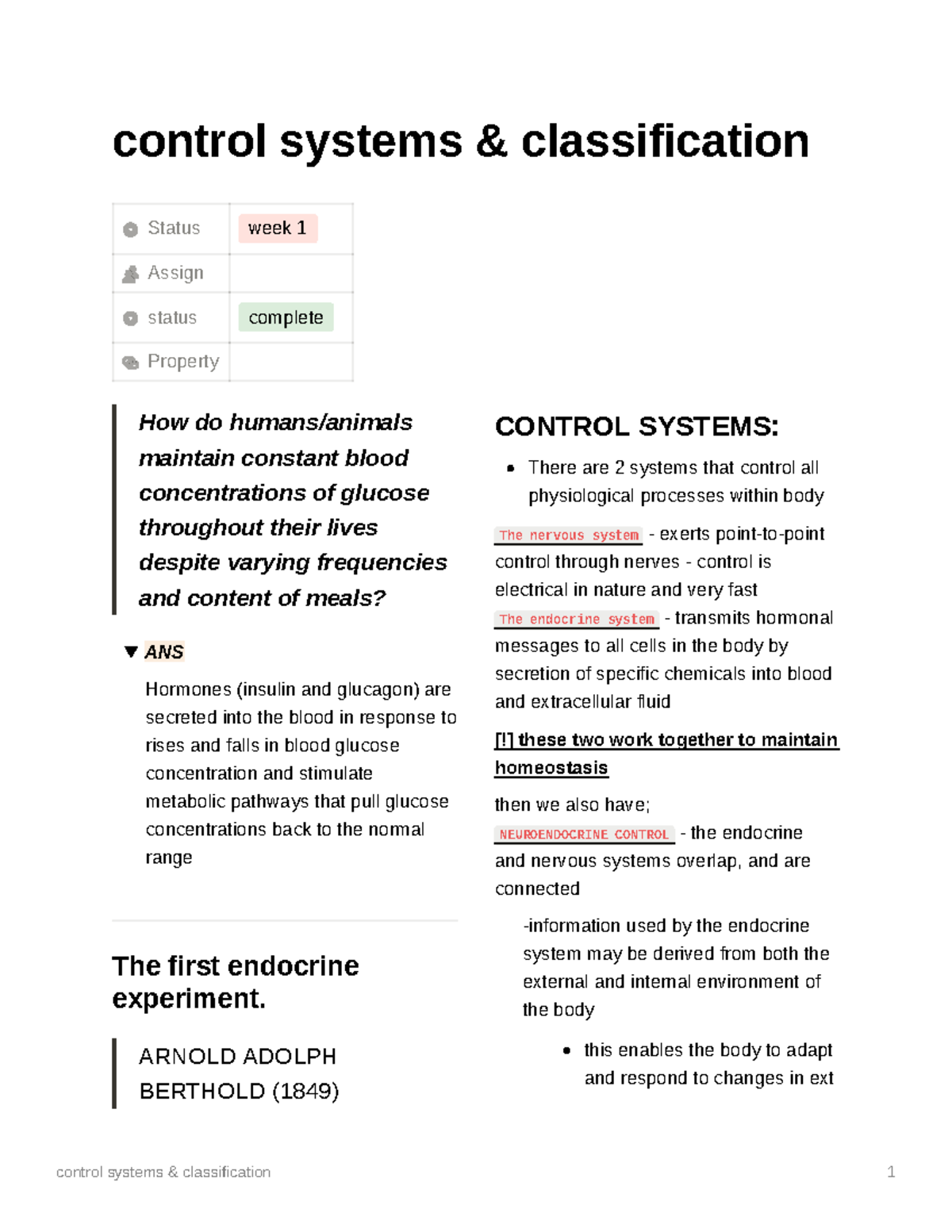 Control systems classification - control systems & classification ...