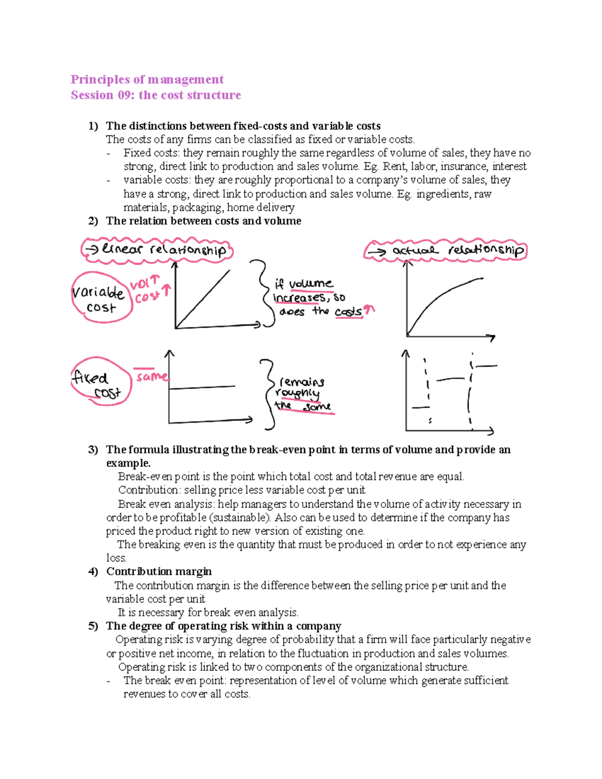 Principles of management - session 09 - Principles of management ...