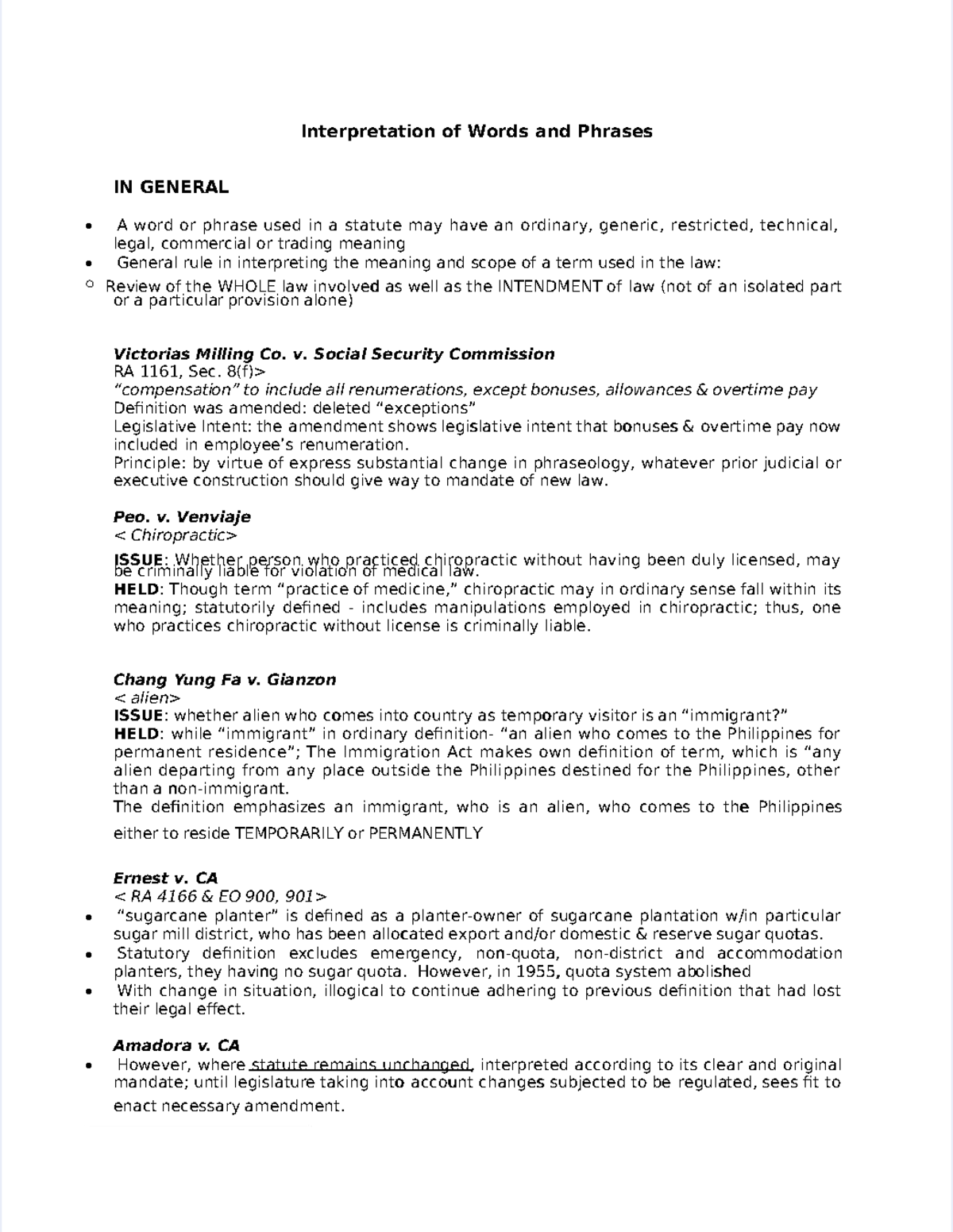 Pdf-statcon-interpretation-of-words-and-phrases compress - Interpretation of Words and - Studocu