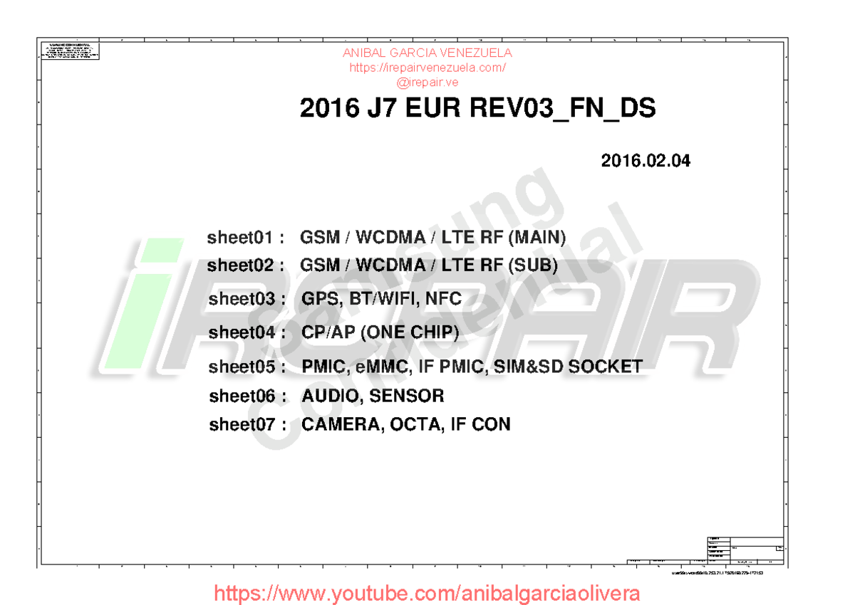 SM-J710F esquematico completo anibal garcia irepair - Samsung ...
