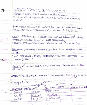 AP Statistics - Advanced Placement - Studocu