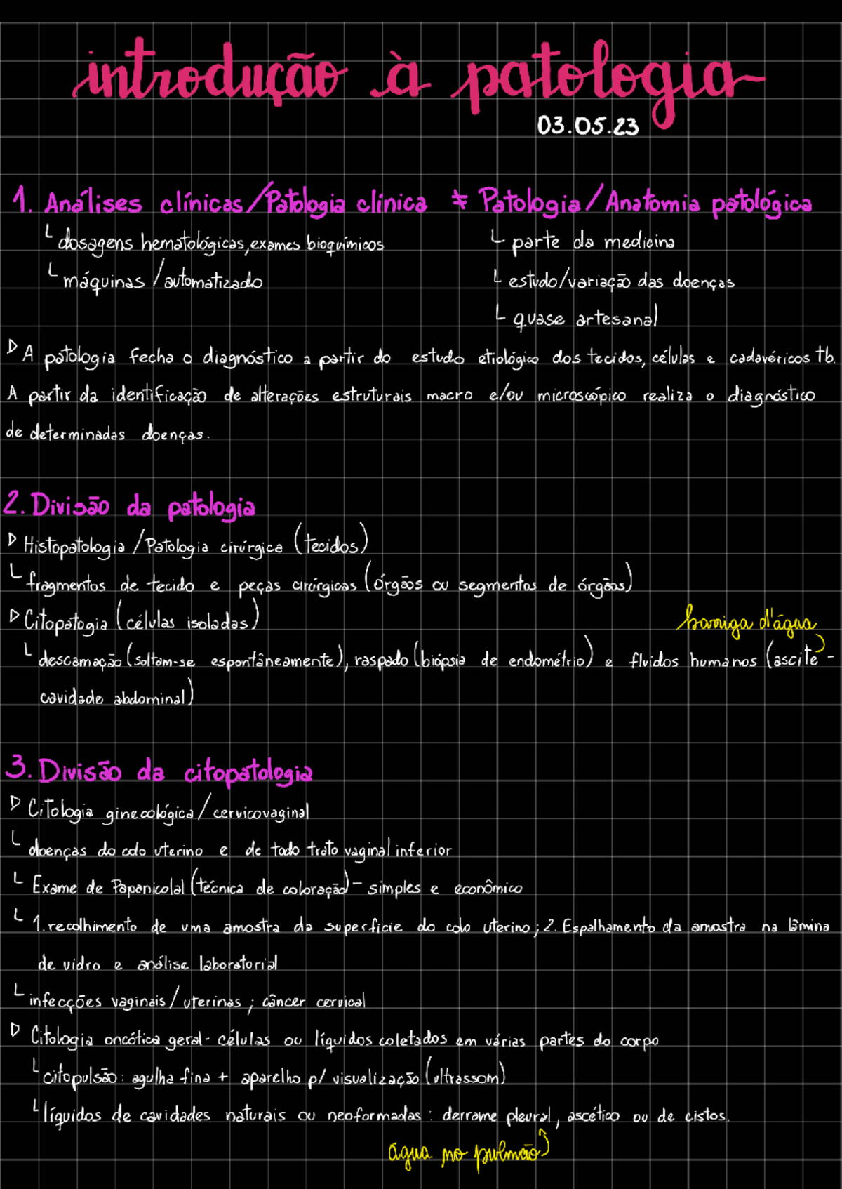 Introdução ao estudo da Patologia 230719 203935 - Processos Patológicos ...