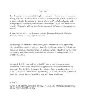 Topic 4 DQ 2 - Topic 4 DQ 2 Which website did you choose to evaluate ...