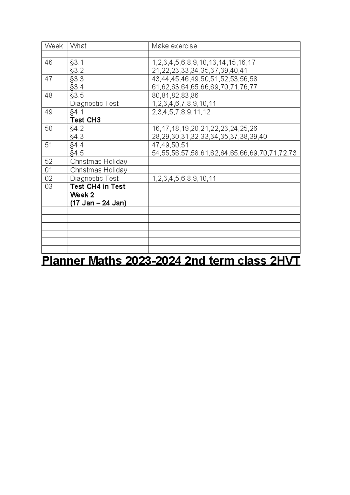 Chapter 3 rooster math - Week What Make exercise 52 Christmas Holiday ...