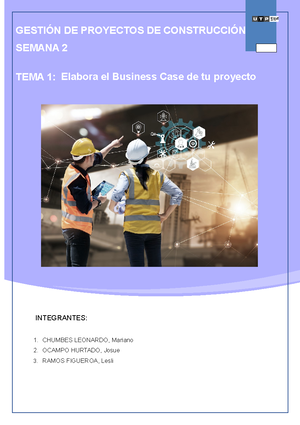 Gestión de Proyectos - Gestión 1 - UTP - Studocu