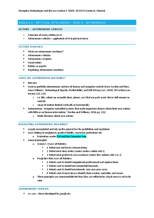 Lecture 6 - Disruptive Tech - MODULE 4 – BLOCKCHAIN – WEEK 6 - BLOCKCHAIN LECTURE – BLOCKCHAIN ...