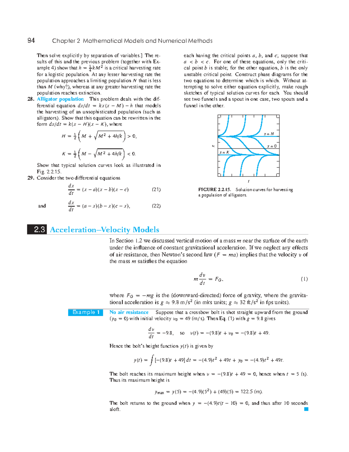 Differential-equations- (2)-37 - 94 Chapter 2 Mathematical Models and ...