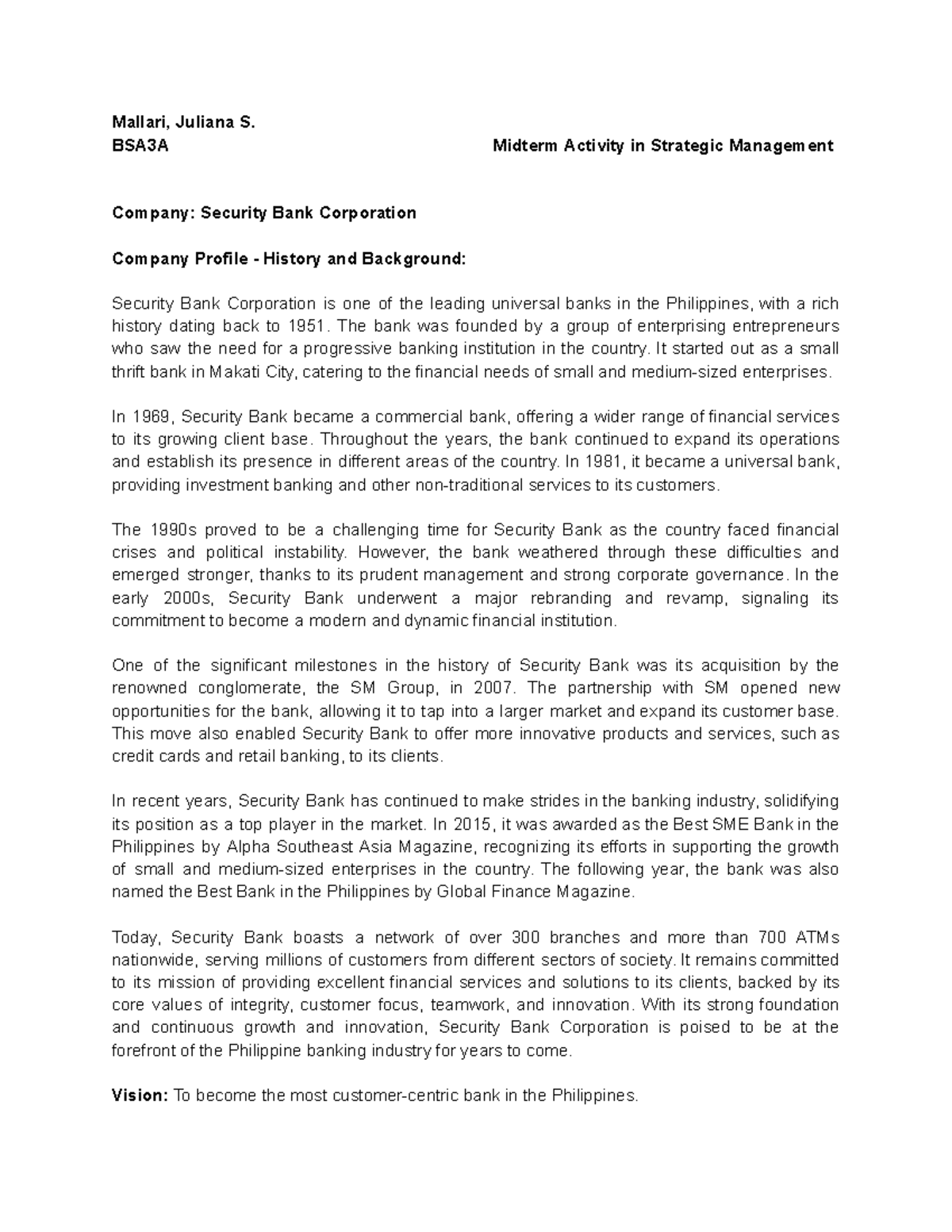 Midterm-1st Act - Mallari, Juliana S. BSA3A Midterm Activity in ...