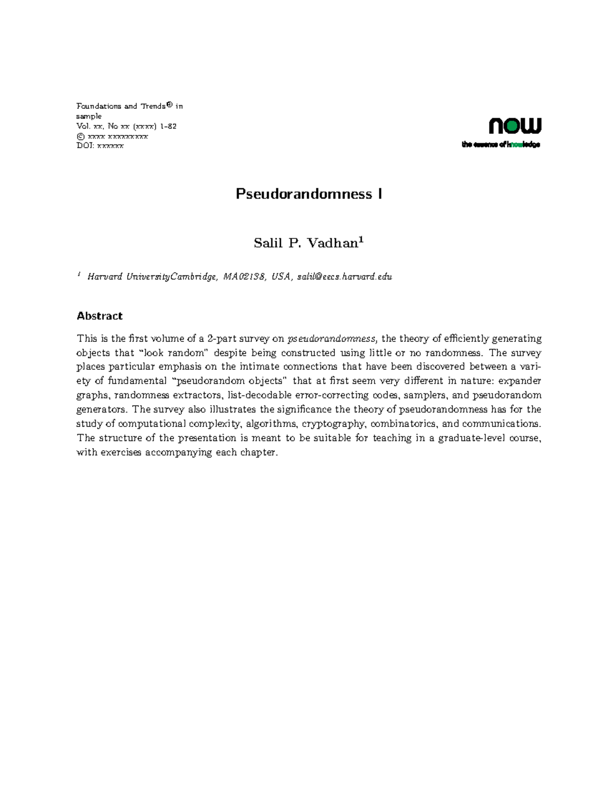 Lec1 Introduction Course Overview Foundations And Trends ©r In
