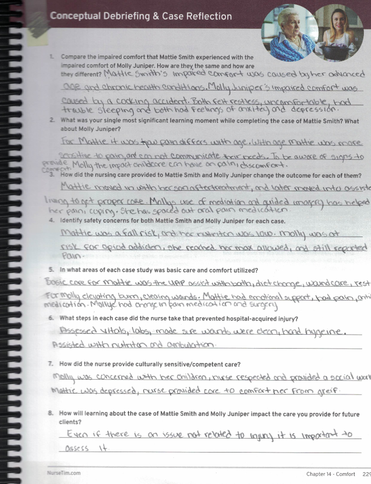 Nurse Think Case Studys Chap. 14,17 - SURG 2120 - Studocu