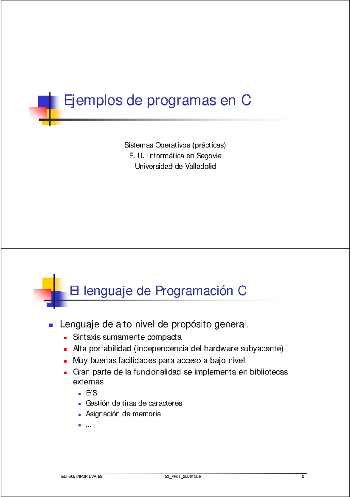 Ejemplos de C - This is an example - Ejemplos de programas en C ...