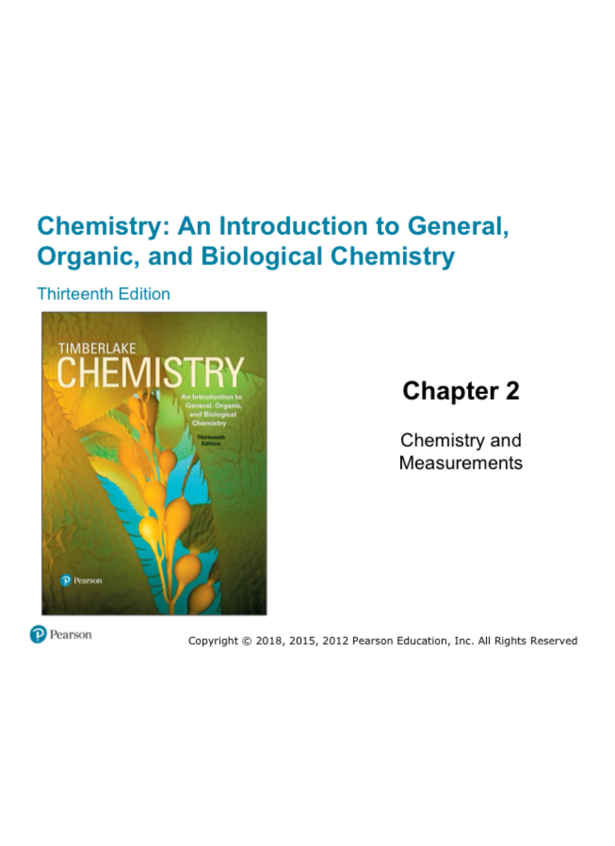 Chapter 2 notes - Chemistry: An Introduction to General, Organic, and ...