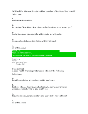 [Solved] Why are SDGs in healthcare structures and systems important - Health Systems and ...