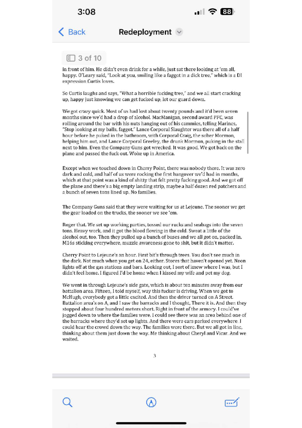 Redeployment story - ENGL 1301 - Studocu