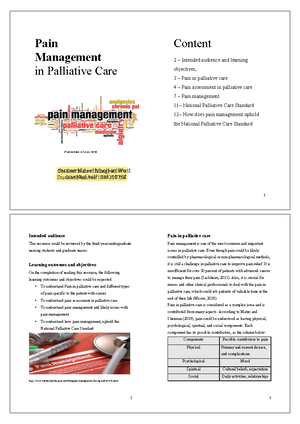 Task 1 Booklet Exemplar NRSG374 - Nursing Practice in 2020 Nursing ...