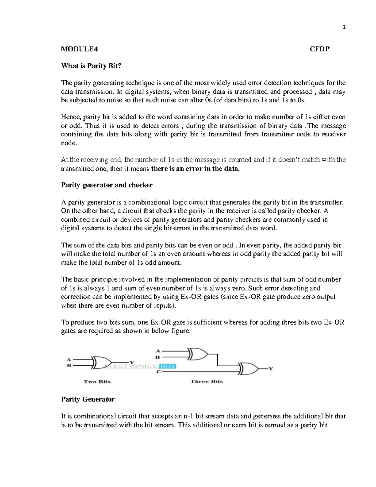 UNIT4 4 CFDP AJ - Computer fundamentals and digital programming ...