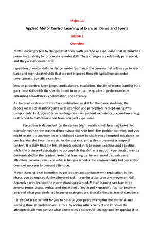Module 1 PE Physical Fitness - MODULE 1: Physical Education and ...