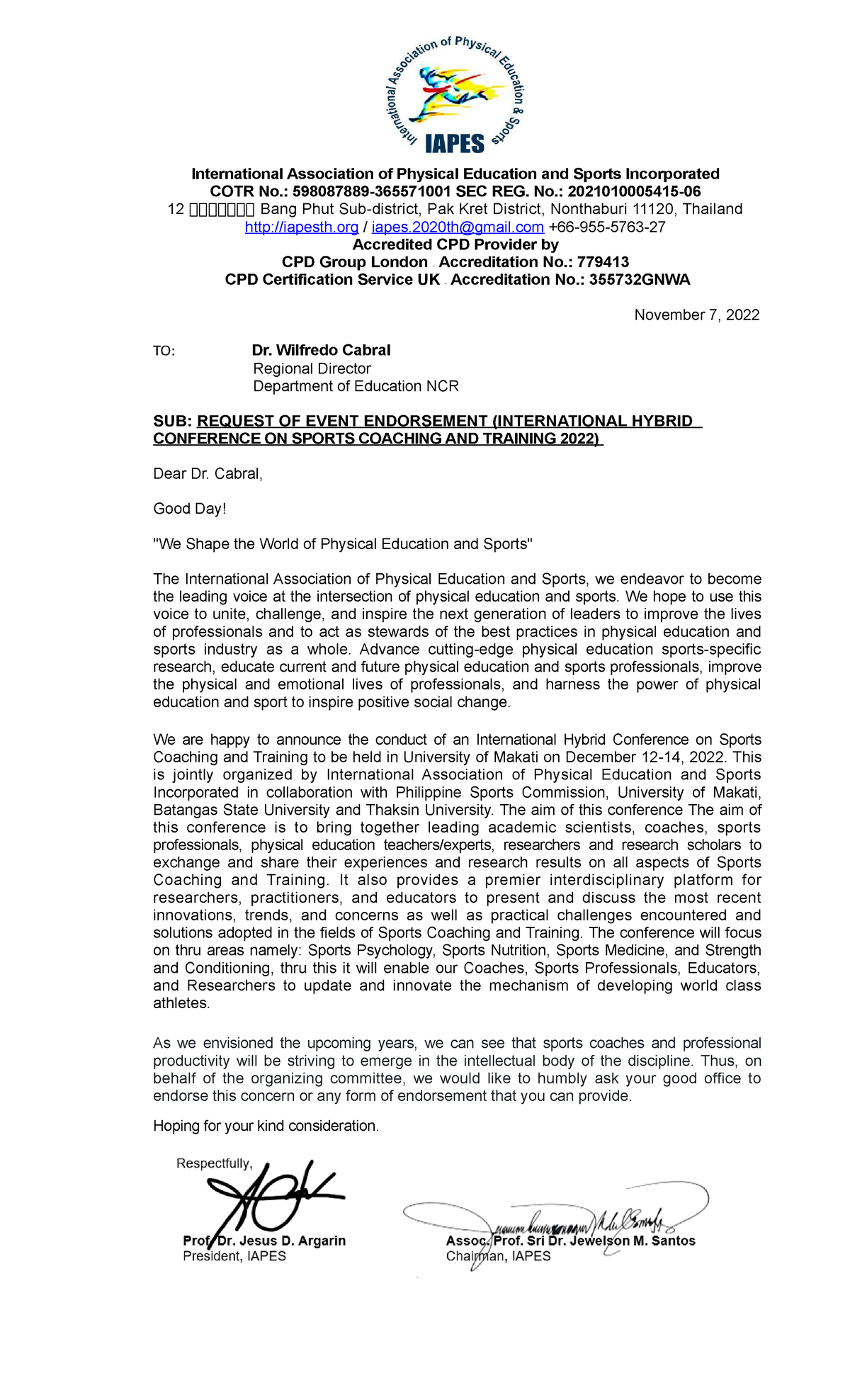 Letter Deped VII - With my good instructional abilities combined with ...