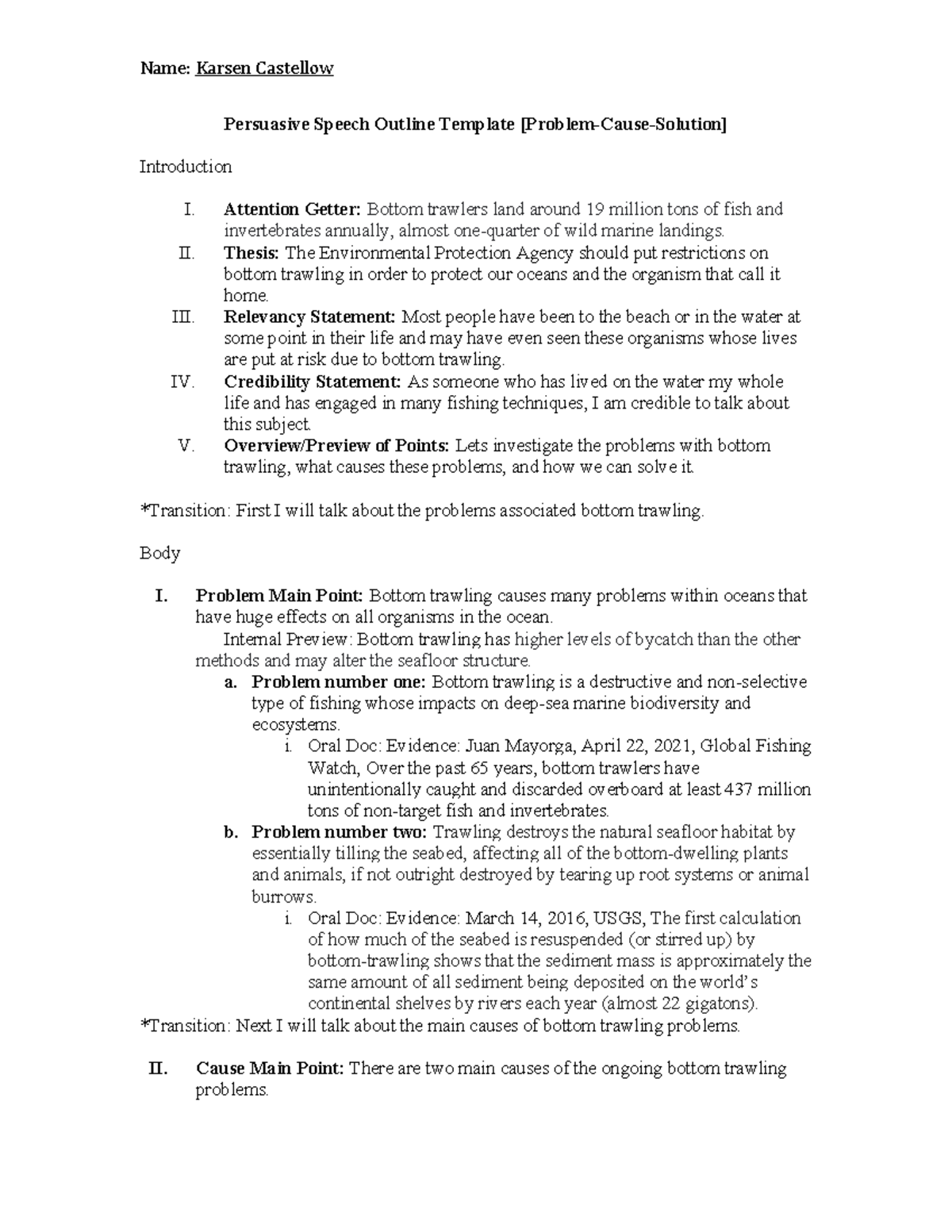 Annotated-Pers%20Outline%20Template-1 - Persuasive Speech Outline ...