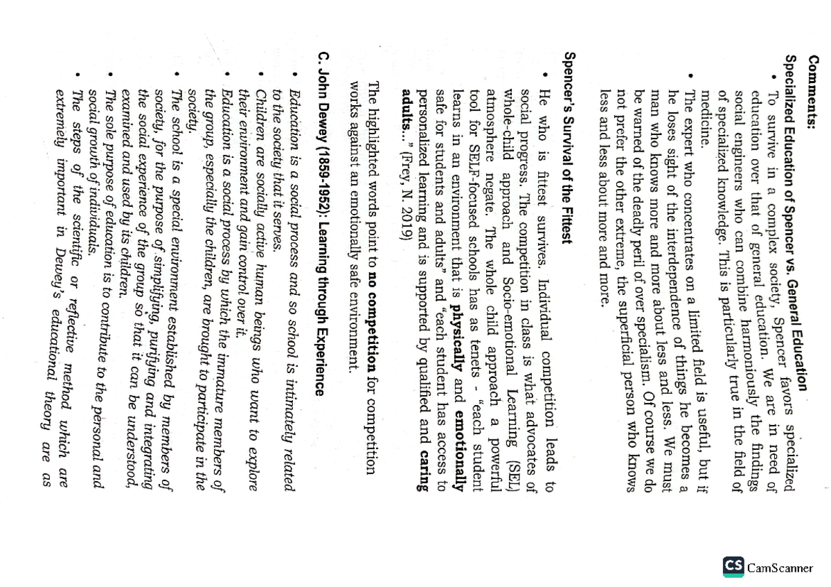 Philo Notes Experimental Designs Camscanner Studocu