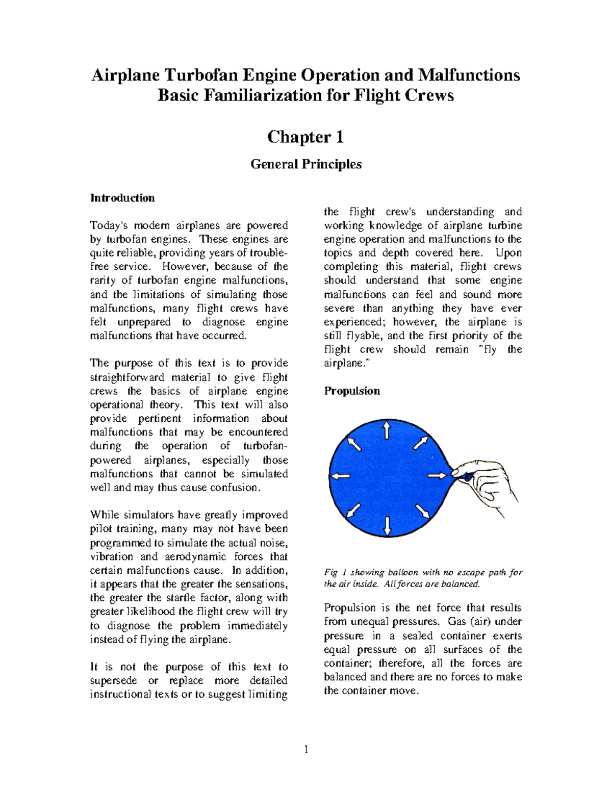 Airplane Turbofan Engine Operation and Malfunctions Basic ...