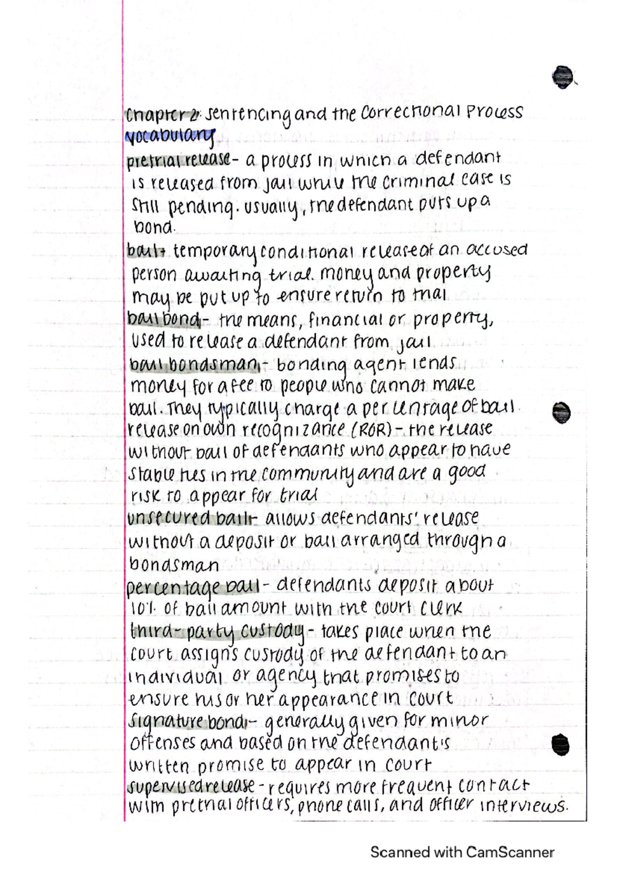 Chapter 2 - Intro to Corrections - chapter 21 sentencing and the ...