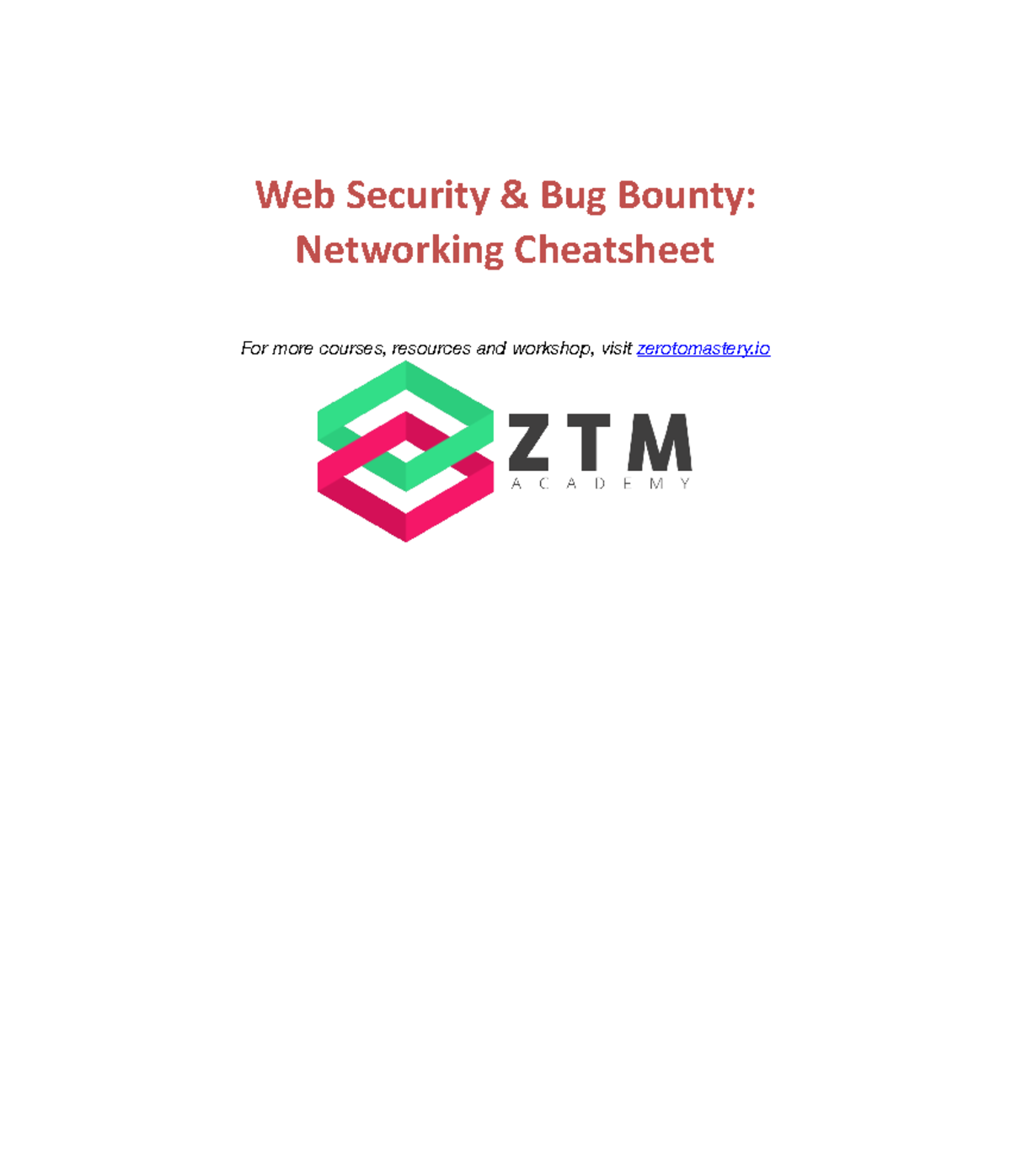 Networking Cheatsheet Web Security And Bug Bounty Networking
