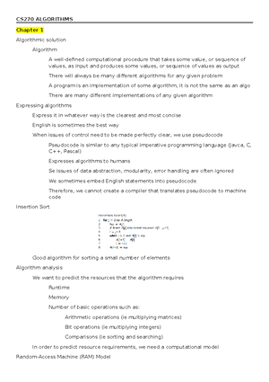 Lab2 - Week 2 - CS_270: Algorithms Lab classes - Week 2 Dr Oliver Kullmann Introduction: In the ...