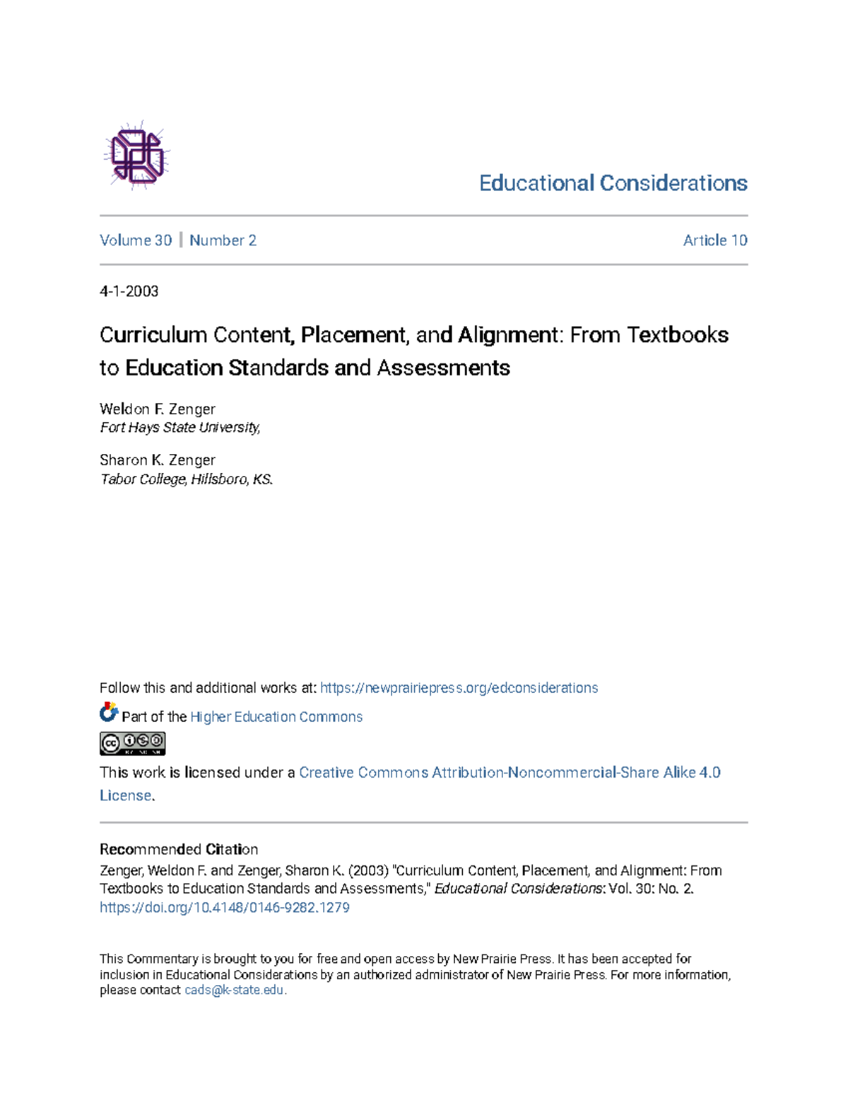 Curriculum Content Placement and Alignment From Textbooks to E ...