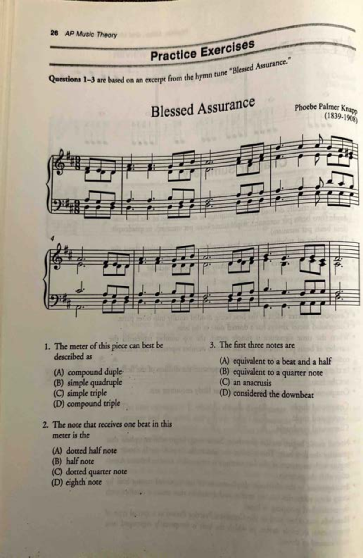 Acoggin Ch 2 Test-compressed - 28 AP Music Theory ...