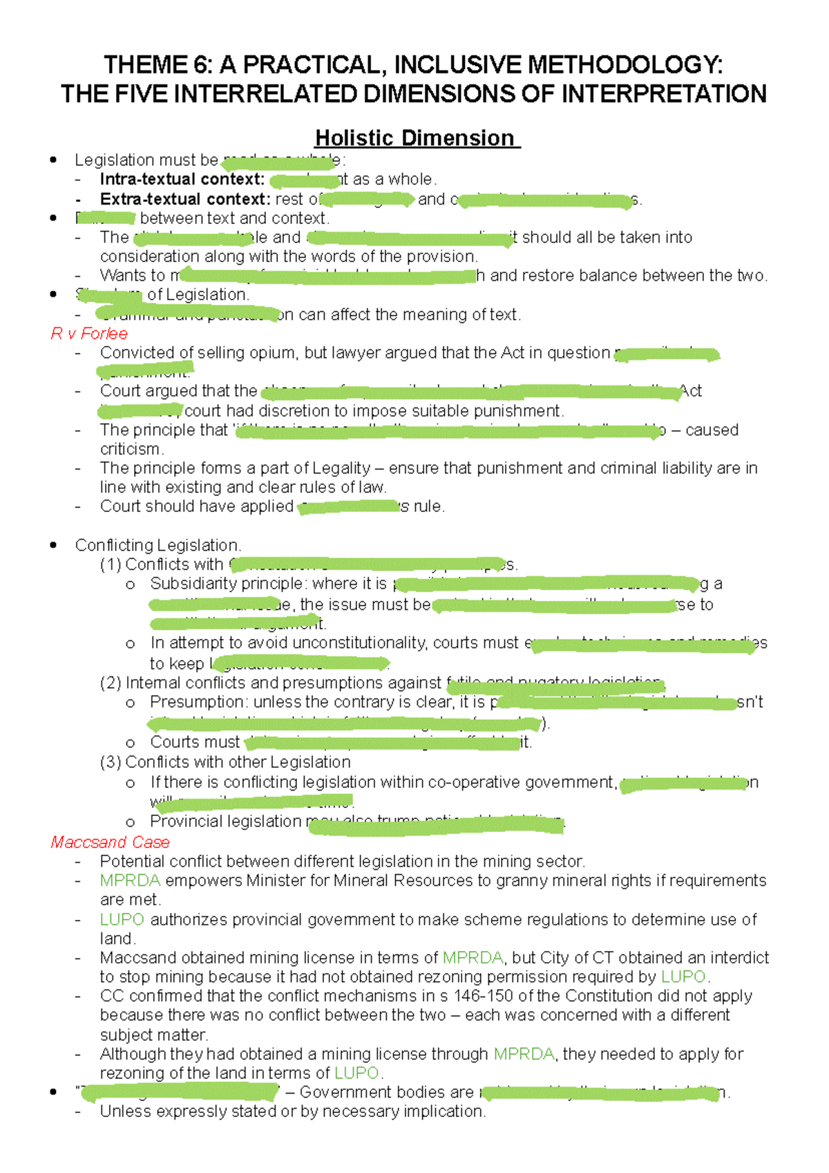 6 - Interrelated Dimensions - THEME 6: A PRACTICAL, INCLUSIVE ...