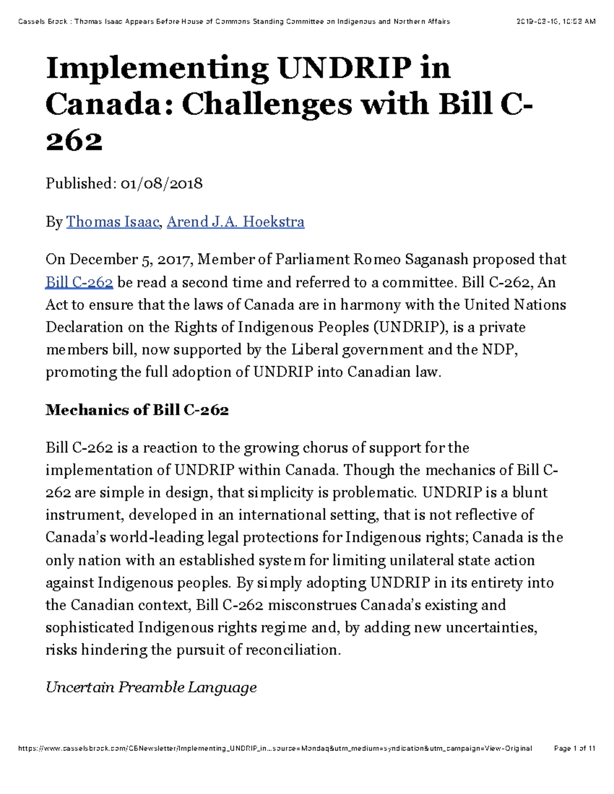 Aaef86d3 ac16 4e70 aa59 6e96cdd98c13 - Implementing UNDRIP in Canada ...