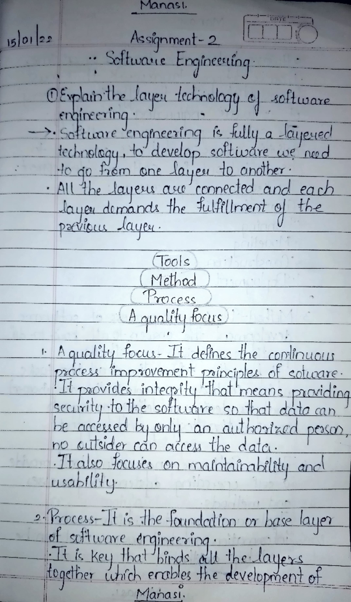 Software Engineering Assignment-2 - Manast 1slol Acsiqnment- 2 Softwane ...