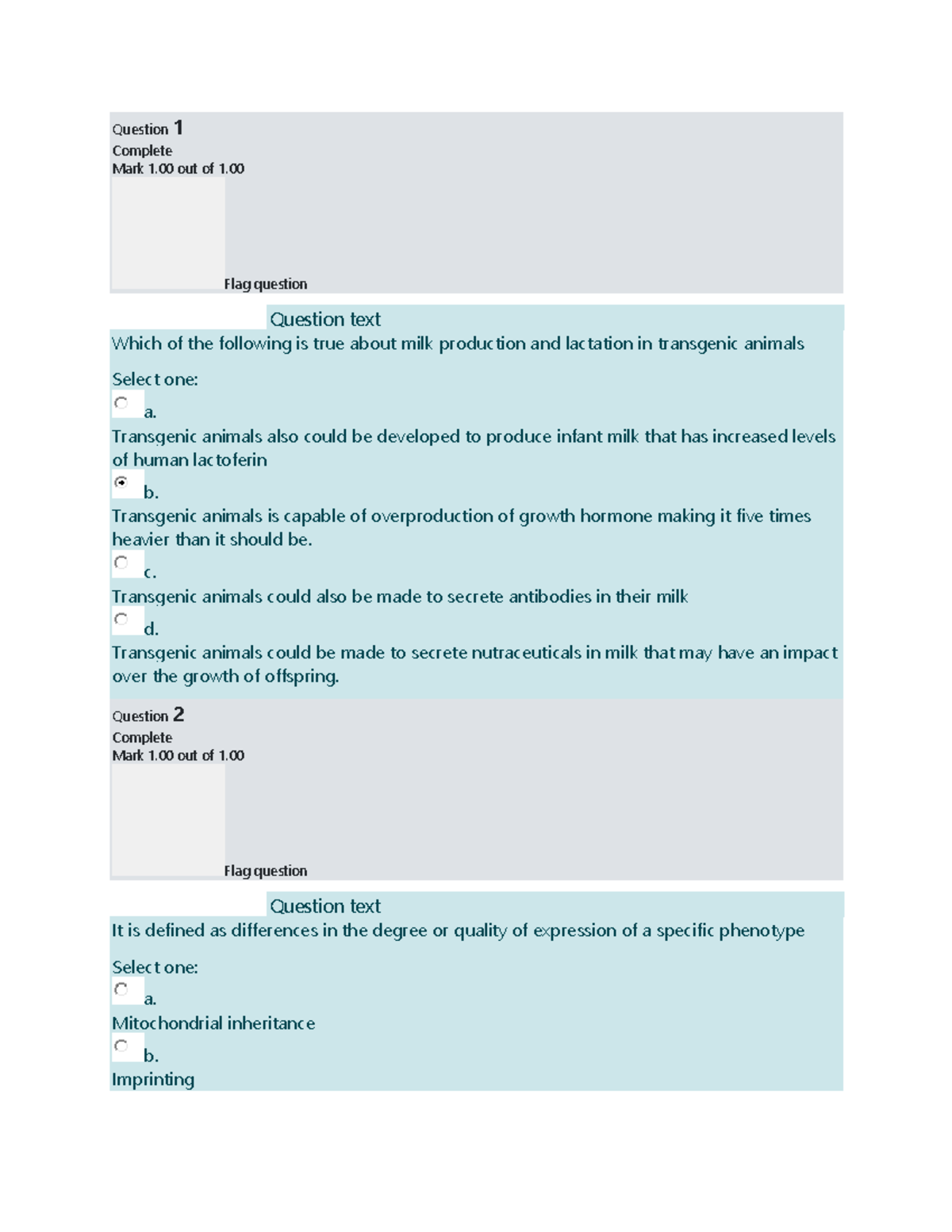 STS Final Quiz 2 - answer key - Question 1 Complete Mark 1 out of 1 ...