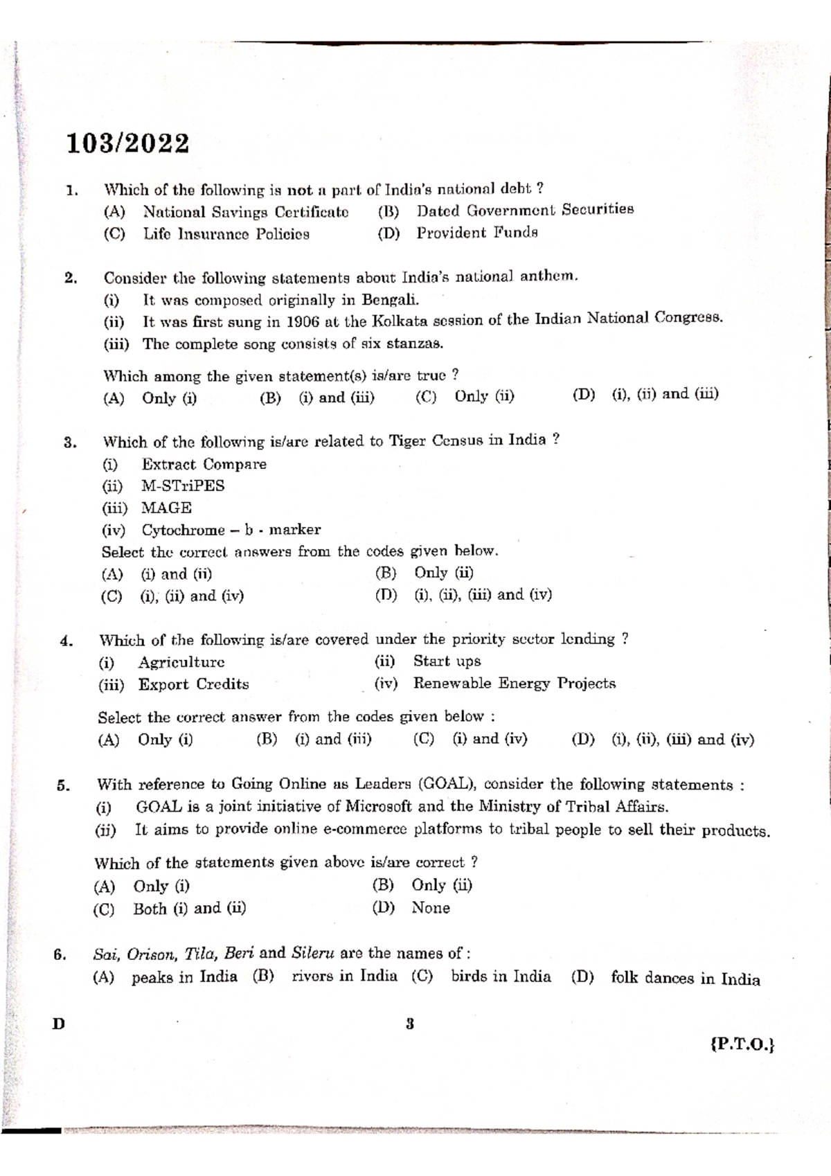 Overseer-Gr - PYQ - Electrical And Electronics Engineering - Studocu