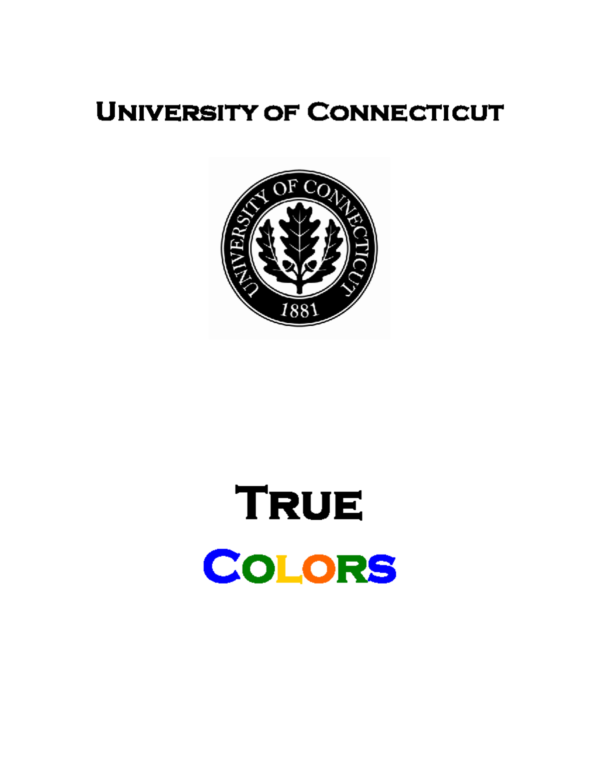Complete True Colors Facilitation Guide 09 - University of Connecticut ...