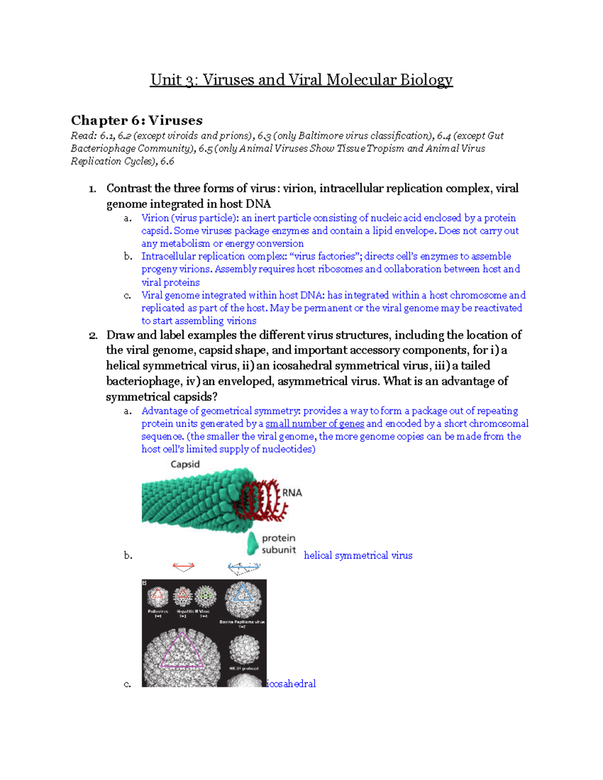 MIBO Study Guide Unit 3 - Summary of Unit 3 of Microbiology - Unit 3 ...