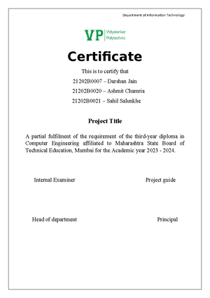 Python Final Report - This is phyton solution - SIX WEEKS SUMMER TRAINING REPORT on PROGRAMMING ...