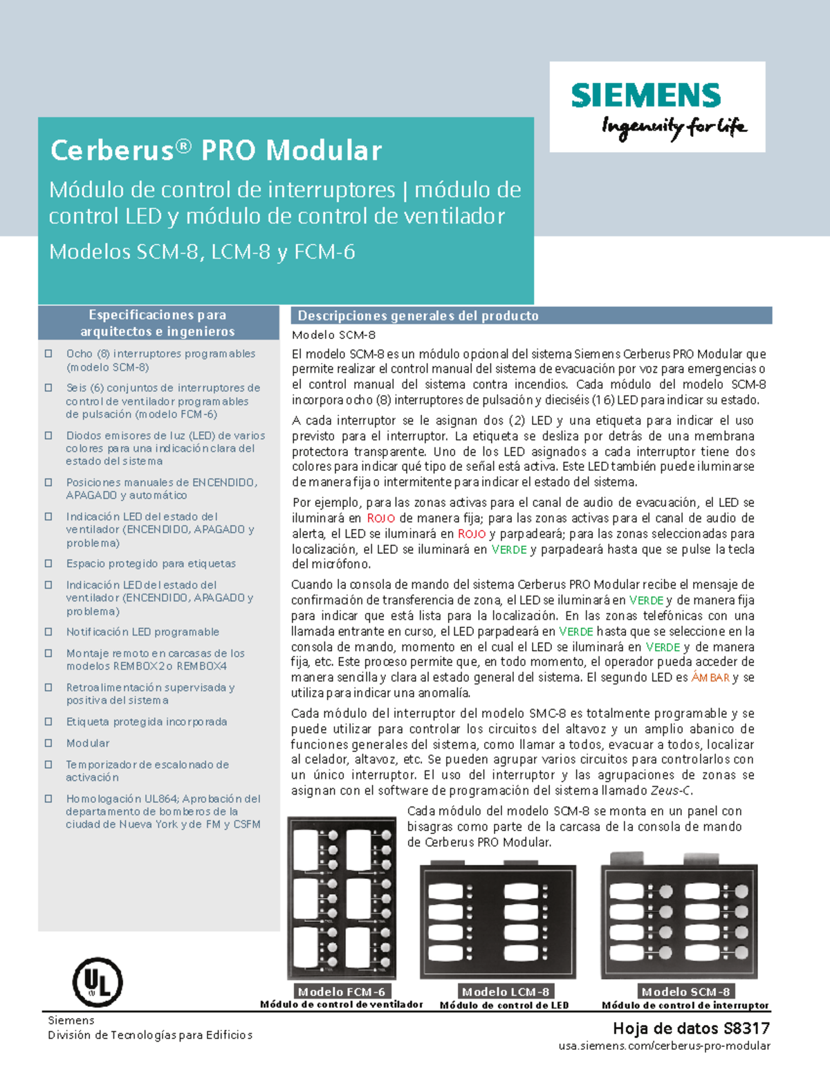 SCM-8 - manual de instalación de equipos siemens para sistemas daci ...