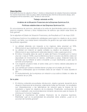Formulas Estado DE Resultados - No. 1 Determinar Ventas Netas VN= VT ...