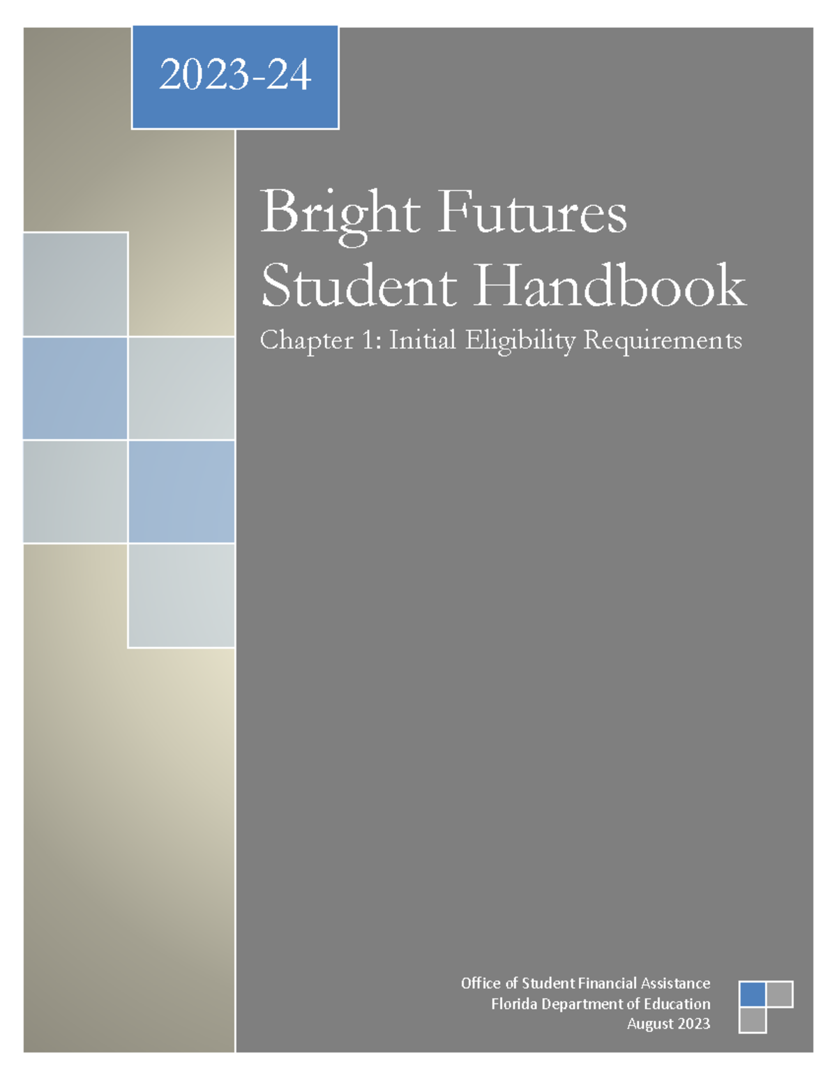 BFHandbook Chapter 1 - Elie was good story. - Bright Futures Student ...