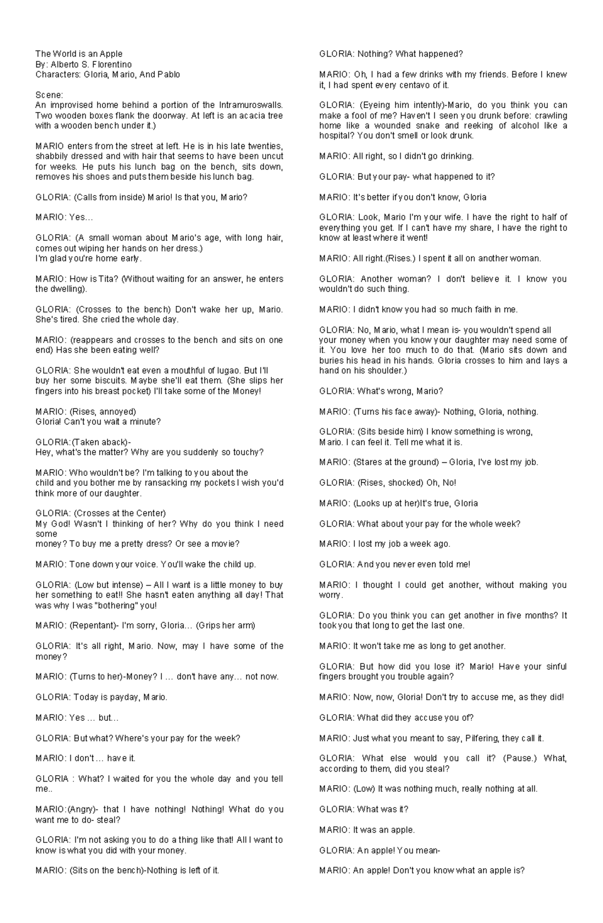 The World Is an Apple by Alberto Florentino - The World is an Apple By ...