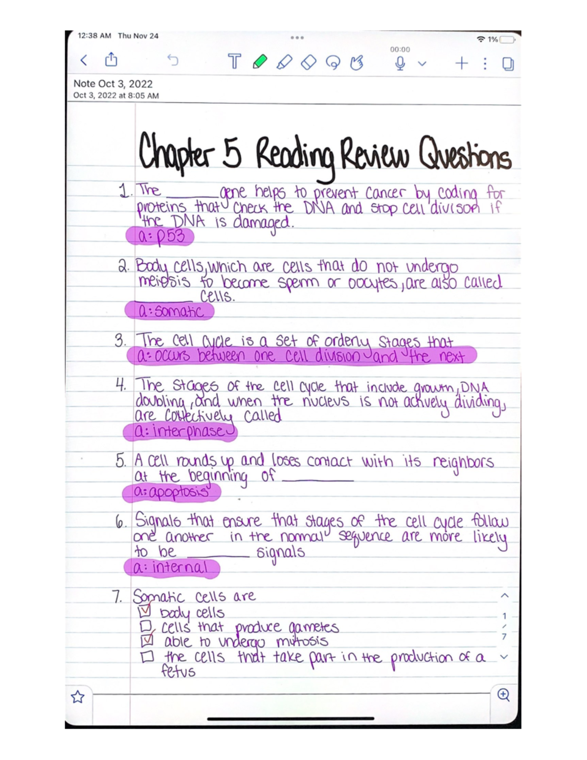 Chapter 5 BIO REV - BIOL 101 - Studocu