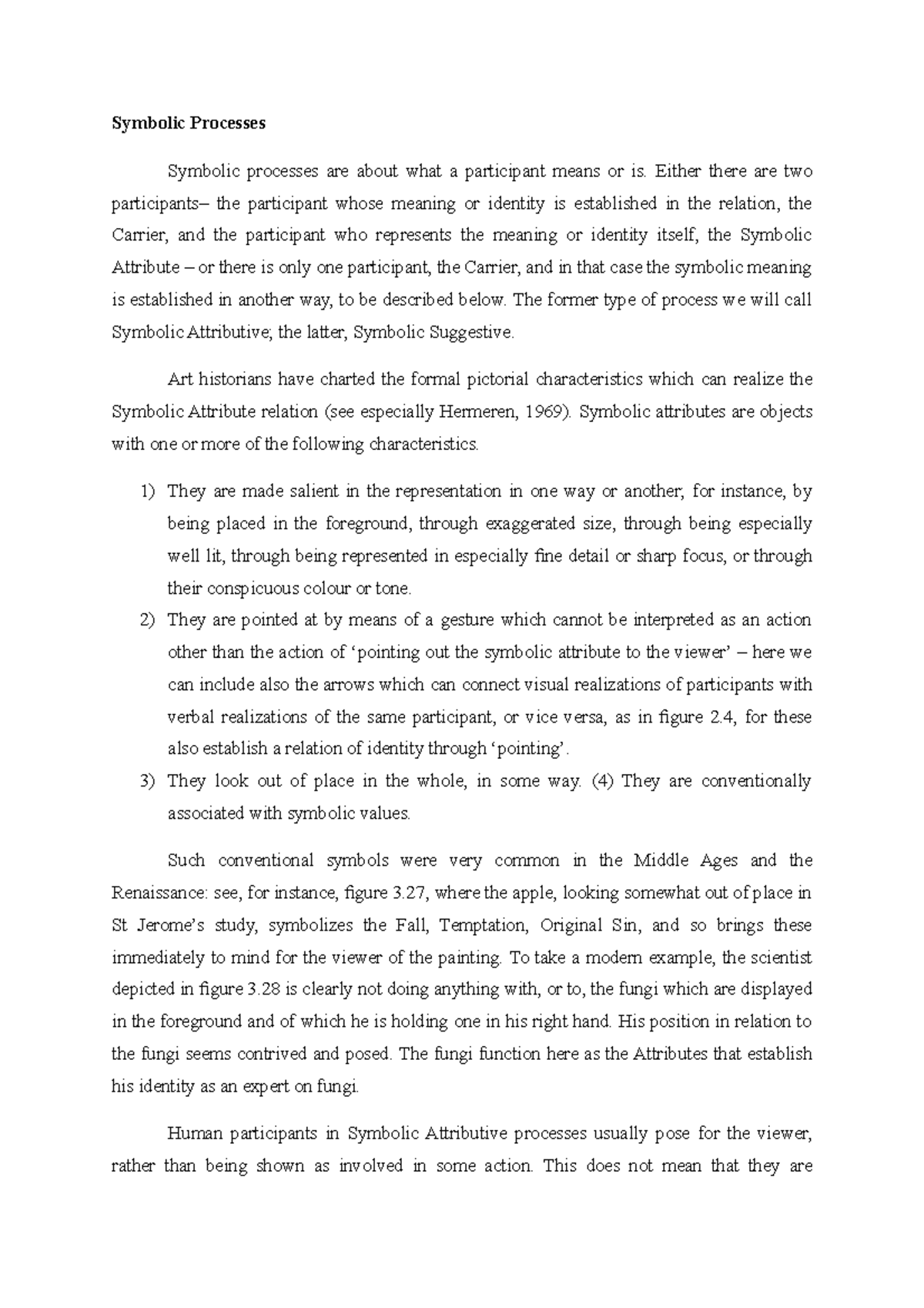 Symbolic Processes - Lecture notes 6 - Symbolic Processes Symbolic ...