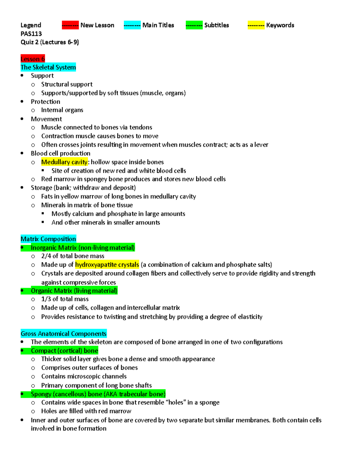 Q2 (6-9) - Q2 (6-9) - Legend - New Lesson - Main Titles - Subtitles ...