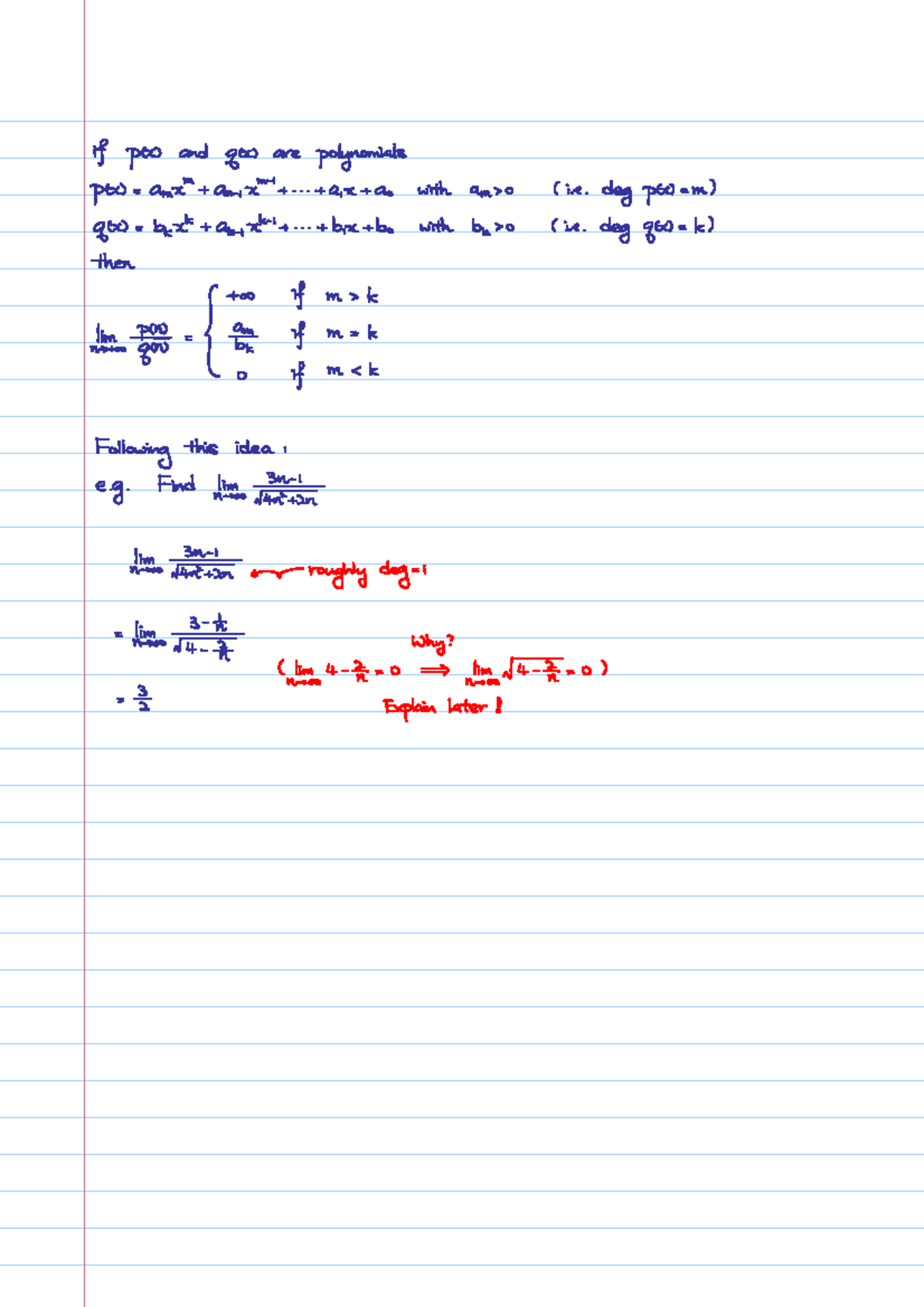 Notes 02 - math1010 - ’2‘ U M ’L =1 +I (‘ = - k+’ IA +00 ‘ LL") - & n ...