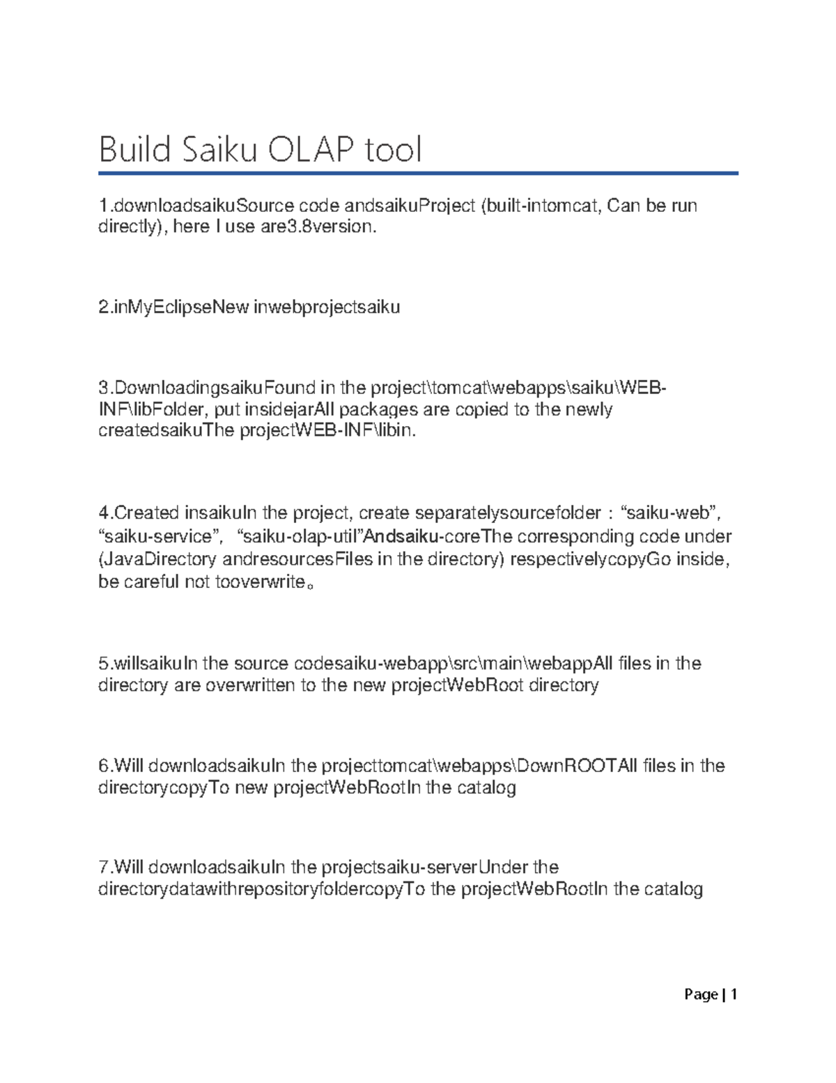 Build Saiku OLAP tool - 2 inwebprojectsaiku 3 in the project\tomcat ...