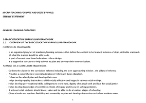 Diploma teacher education - DTE1022 - Shanzu TTC - Studocu