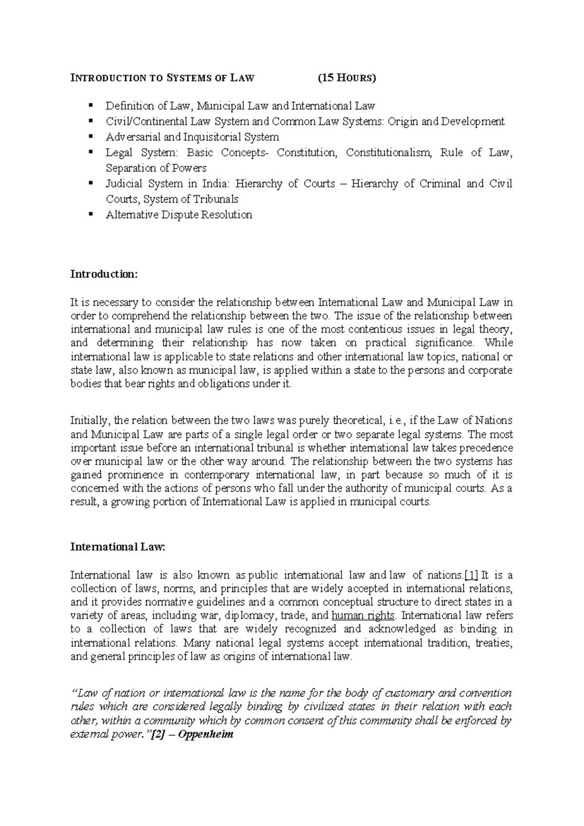 all topics discussed by professors in class covered by notes including ...