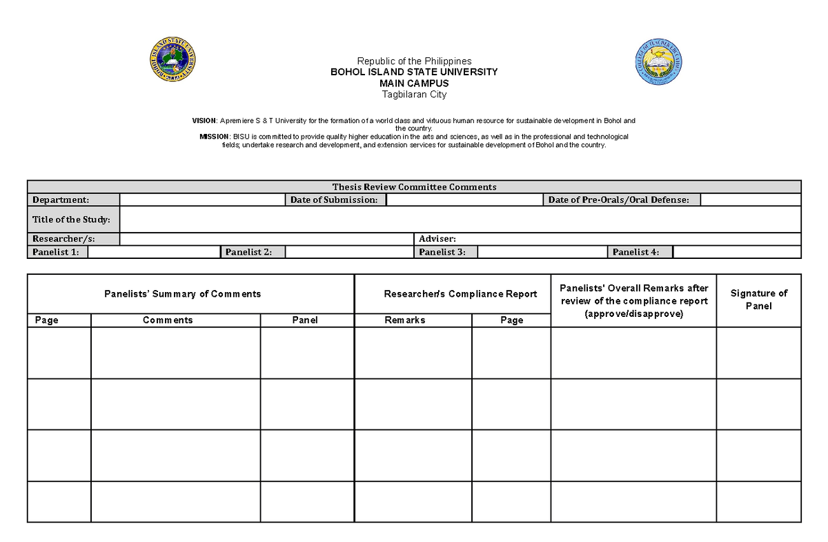 Comment Sheet - This is lecture note. - Republic of the Philippines ...